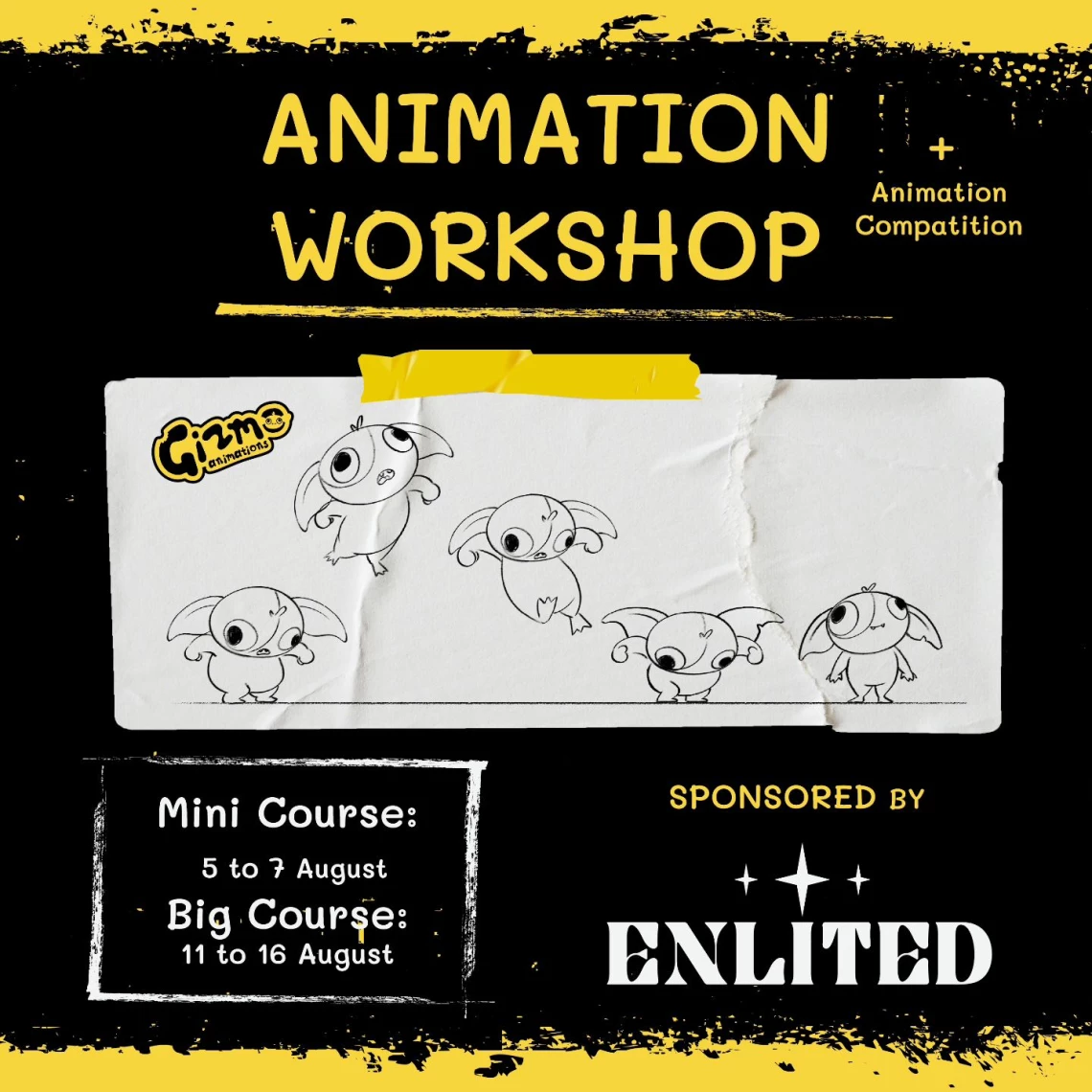 Animation Workshop with Gizmo Animation | Kuwait Local Events