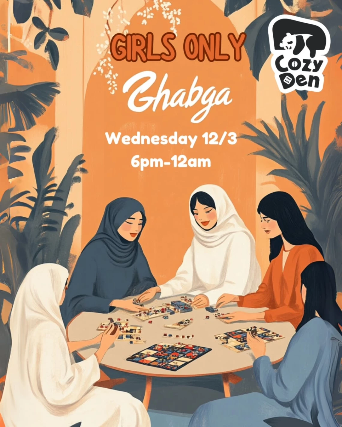 Cozy Den Ghabga: A Girls-Only Ramadan Event Full of Fun and Excitement ...