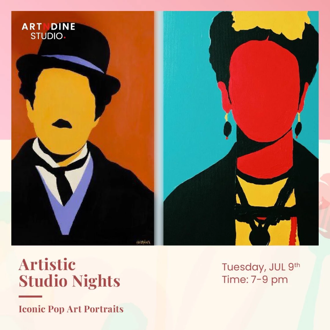 ICONIC POP ART PORTRAITS, ARTISTIC NIGHTS | Kuwait Local Events