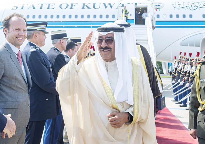 Amir Of Kuwait Begins Landmark Official Visit To France | Kuwait Local News