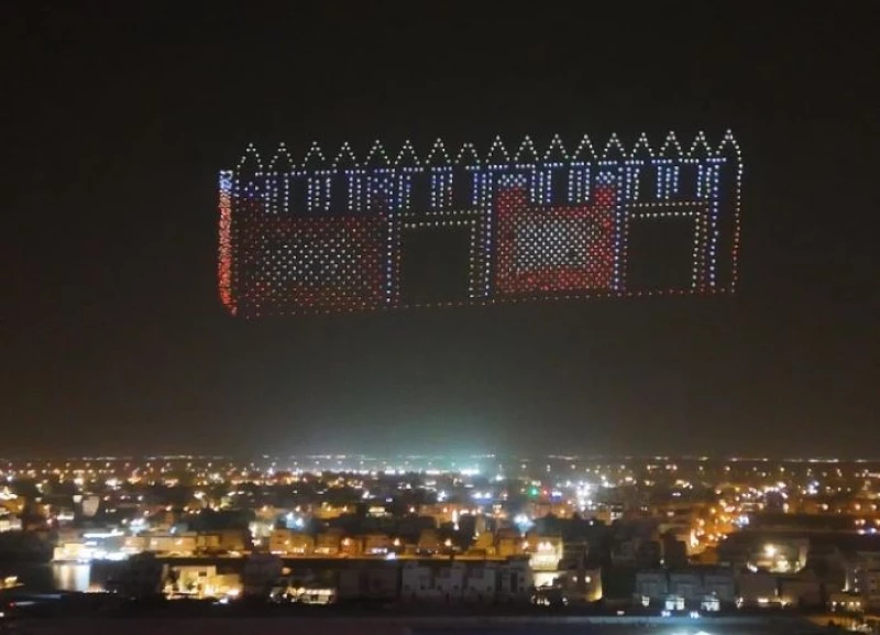 Drone Show Held At Al Khairan Mall | Kuwait Local News