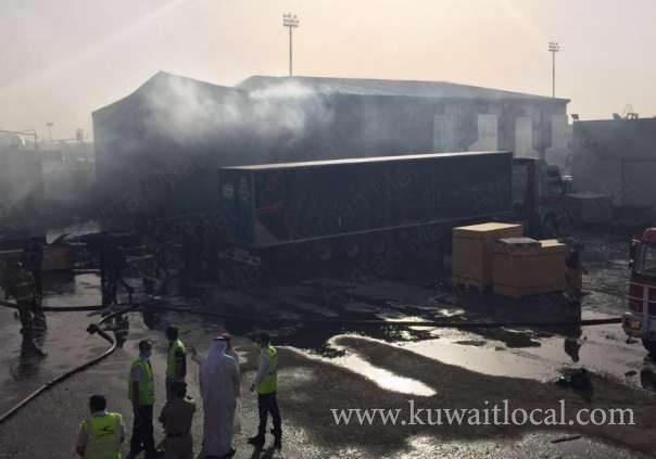 Fire Broke Out At Kuwait Airport Cargo Warehouse | Kuwait Local News
