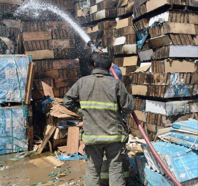 Fire Under Control | Kuwait Local News