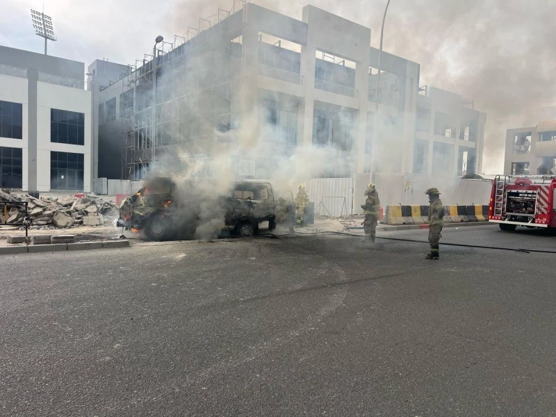 Fires In Shuwaikh Shop And Farwaniya Minibus Quickly Contained | Kuwait ...