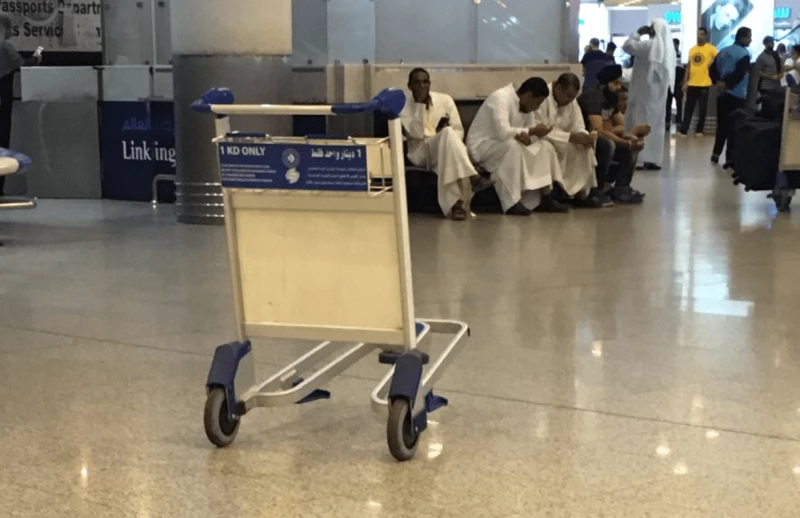 Kuwait Airport Introduces New Luggage Handling Rules: Free Trolleys And ...