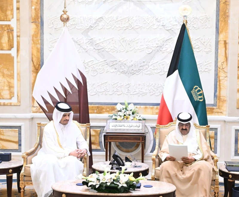 Kuwait Amir Receives Amir Of Qatar’s Letter | Kuwait Local News