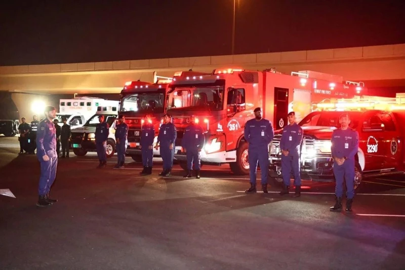 Kuwait Fire Force ‘crisis-ready’ 24/7 | Kuwait Local News