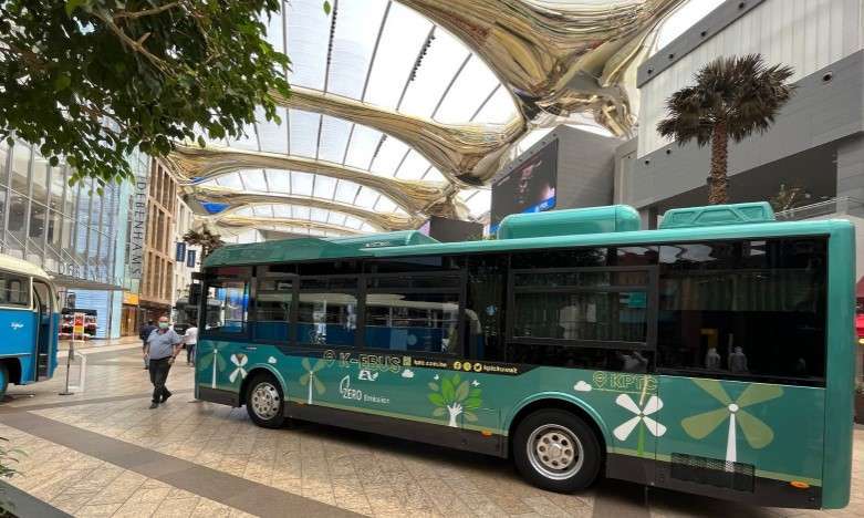 Kuwait's First Electric Bus Was Received By Kptc | Kuwait Local News