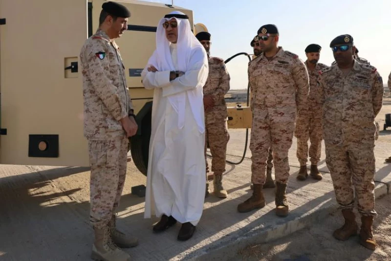 Kuwait's Minister Of Defense Visits Air Force Sites | Kuwait Local News
