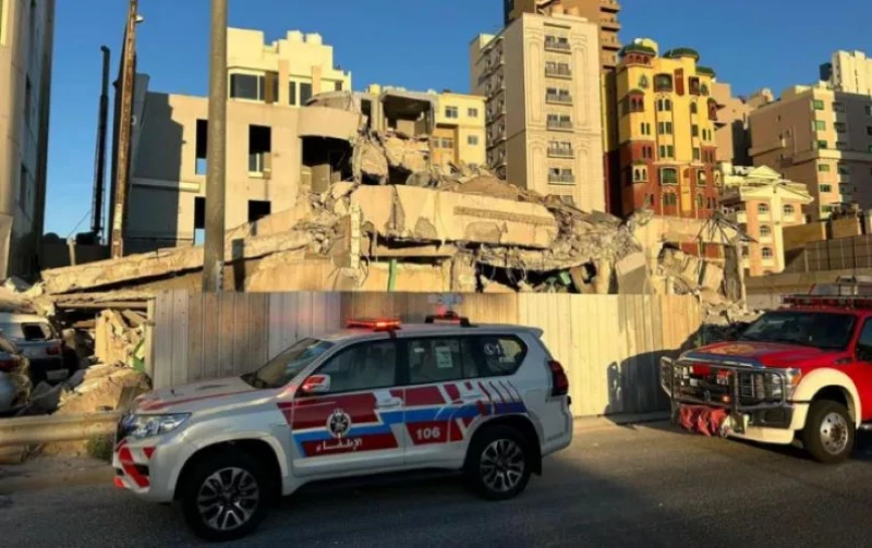 Minor Injuries Reported As Building Collapses During Demolition In ...