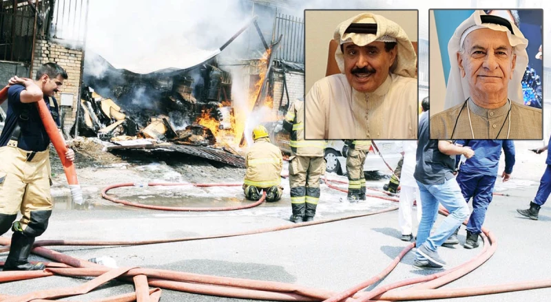 No Injuries Reported In Shuwaikh Paper Warehouse Fire | Kuwait Local News
