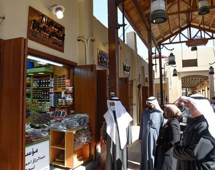 Parts Of Main Kuwaiti Bazaar Refurbished With Genuine Kuwaiti ...