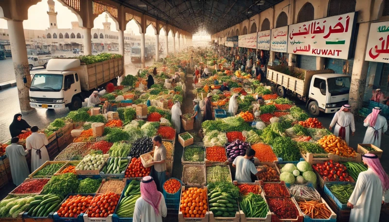 The Largest Wholesale Vegetable Market In Kuwait | Kuwait Local News