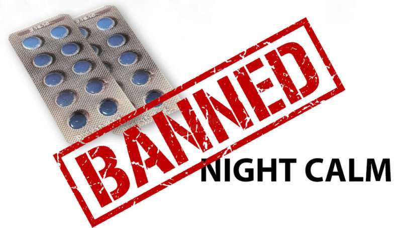 The Use Of Night Calm Tablets Without Authorization Is Punishable By ...