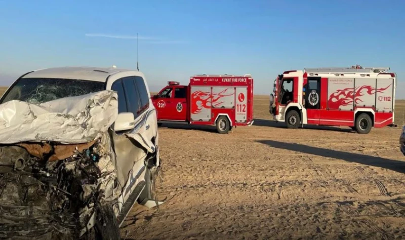 Three Injured In Al-Salmi Road Vehicle Collision | Kuwait Local News