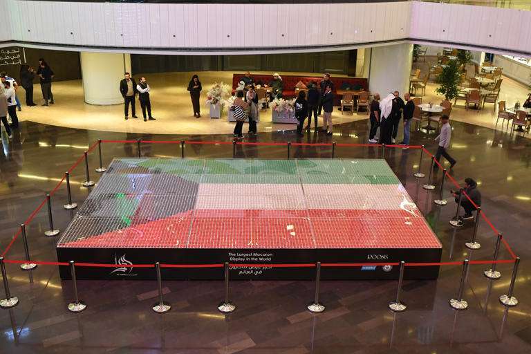 With Its Largest Macaron Display In The World, Al Hamra Mall Enters The ...
